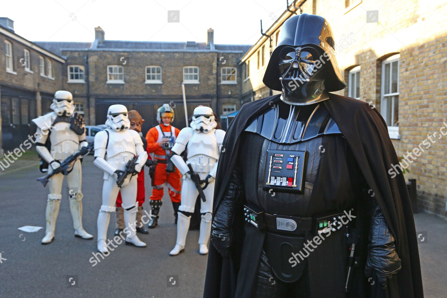 Darth Vader His Stormtroopers Editorial Stock Photo - Stock Image ...
