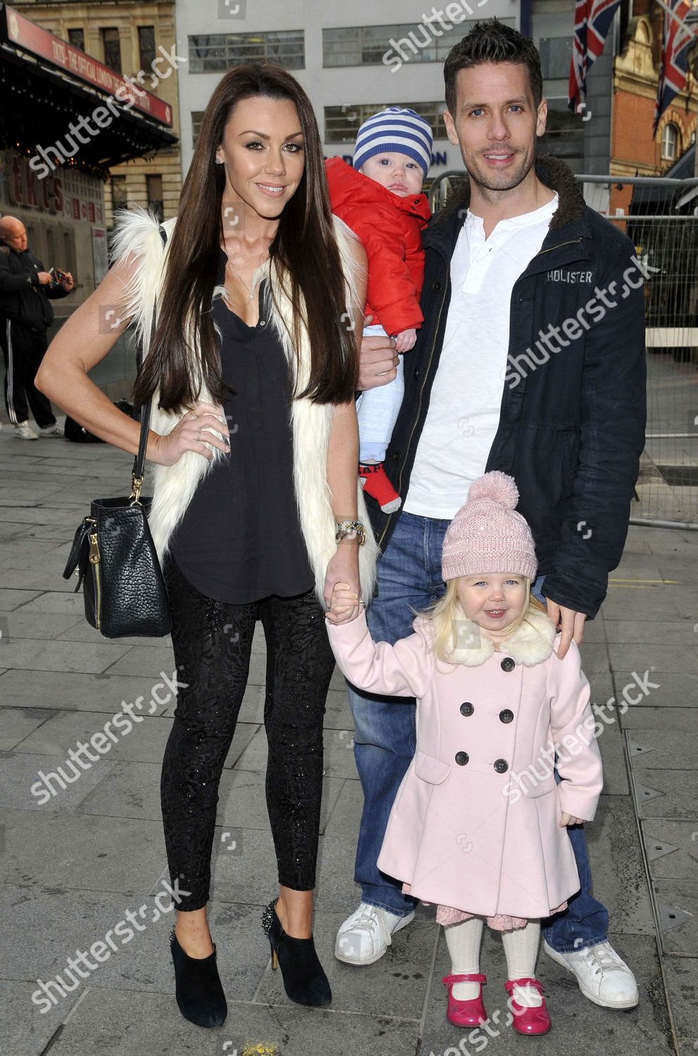 Michelle Heaton Aaron Jay Hanley Hugh Editorial Stock Photo - Stock ...
