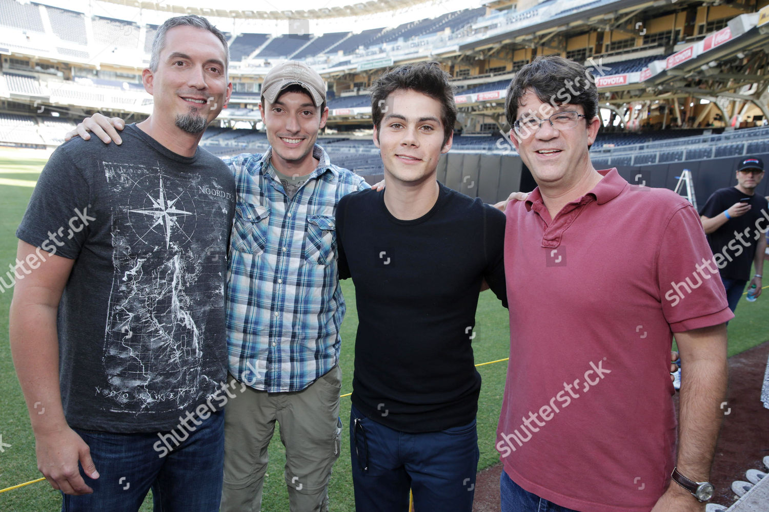 Dylan Obrien James Dashner Wes Ball Editorial Stock Photo - Stock Image ...