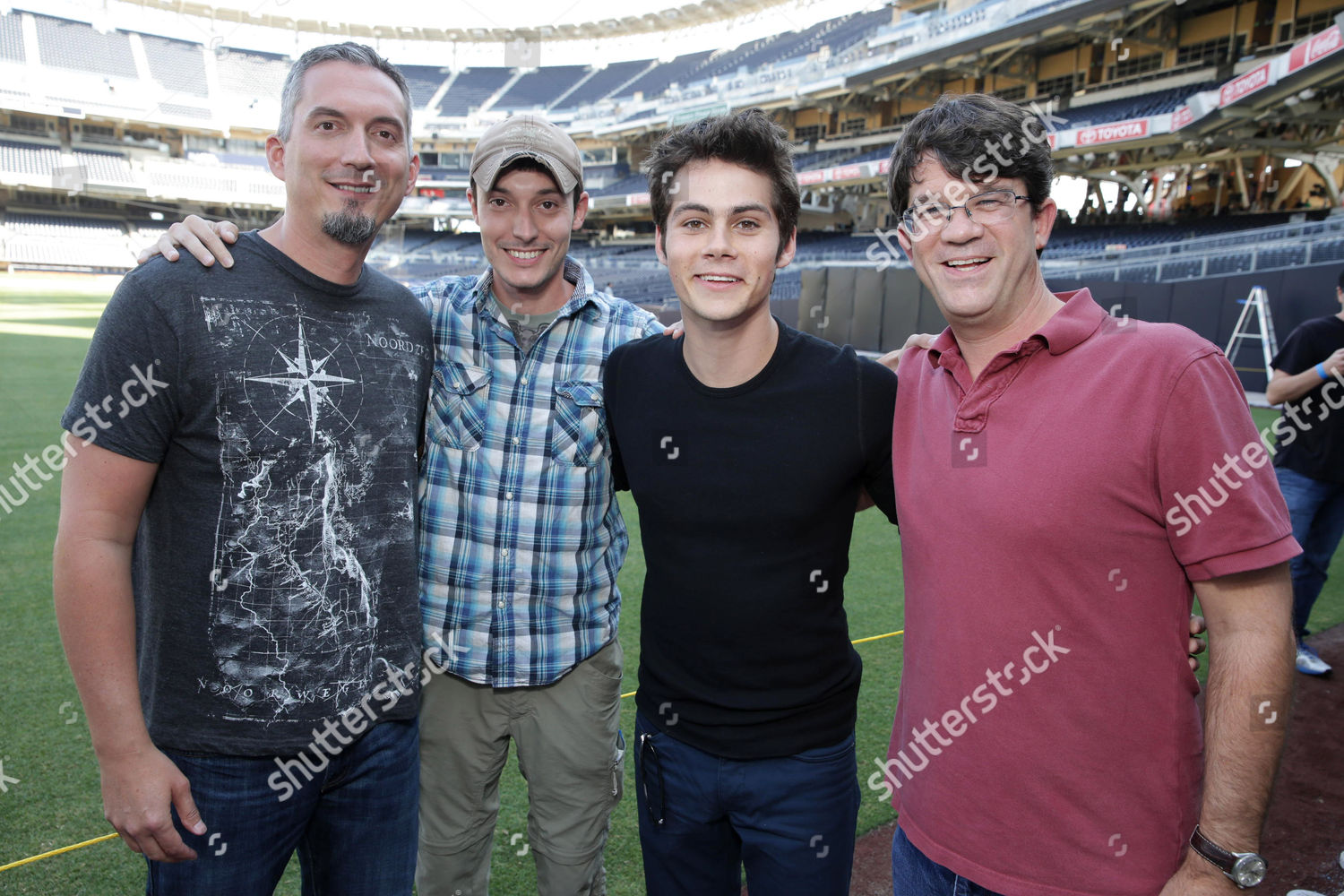 Dylan Obrien James Dashner Wes Ball Editorial Stock Photo - Stock Image ...