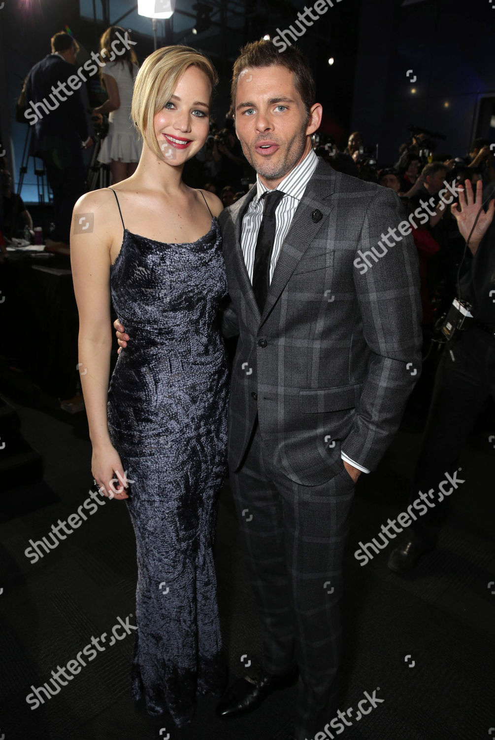 Jennifer Lawrence James Marsden Editorial Stock Photo - Stock Image ...