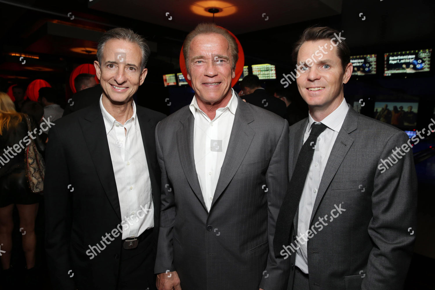 Jason Cassidy Arnold Schwarzenegger Bill Block Editorial Stock Photo ...