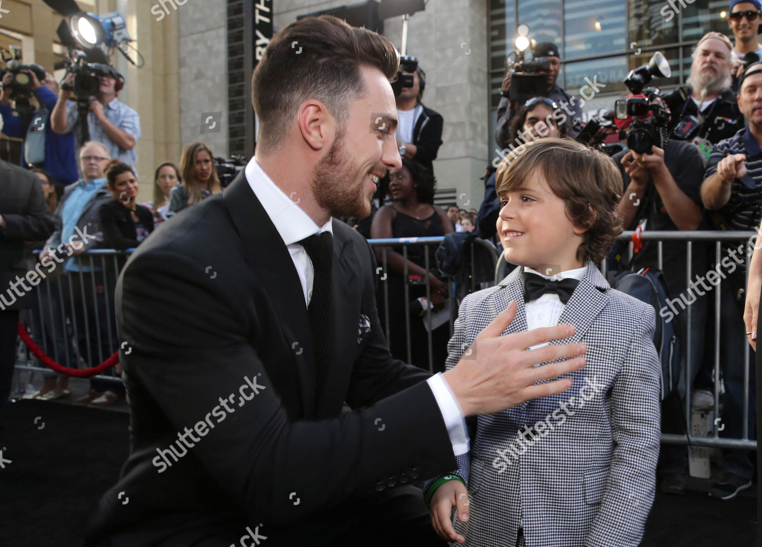 Aaron Taylorjohnson Carson Bolde Editorial Stock Photo - Stock Image ...