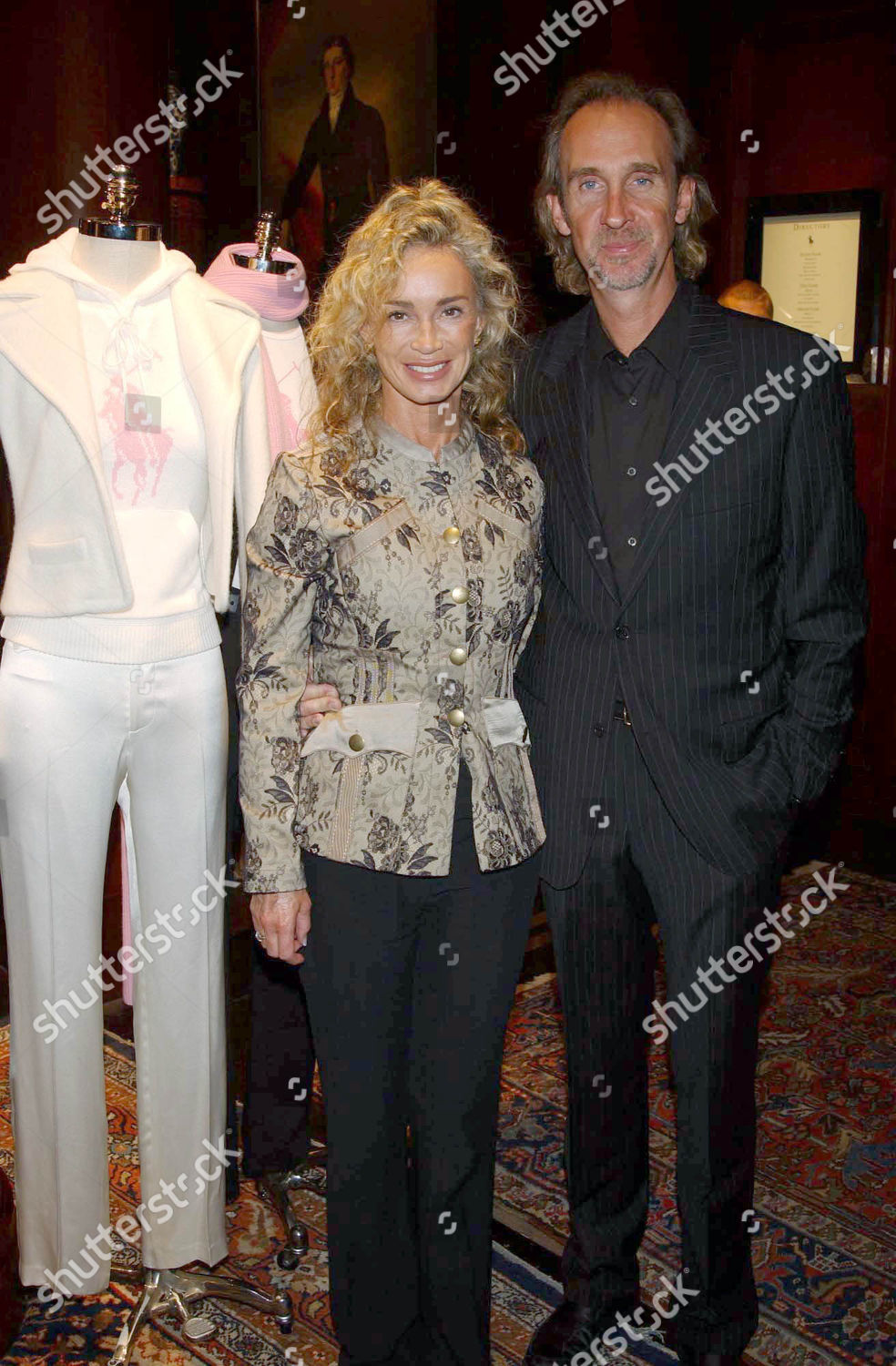 Mike Rutherford Wife Angie Editorial Stock Photo - Stock Image ...