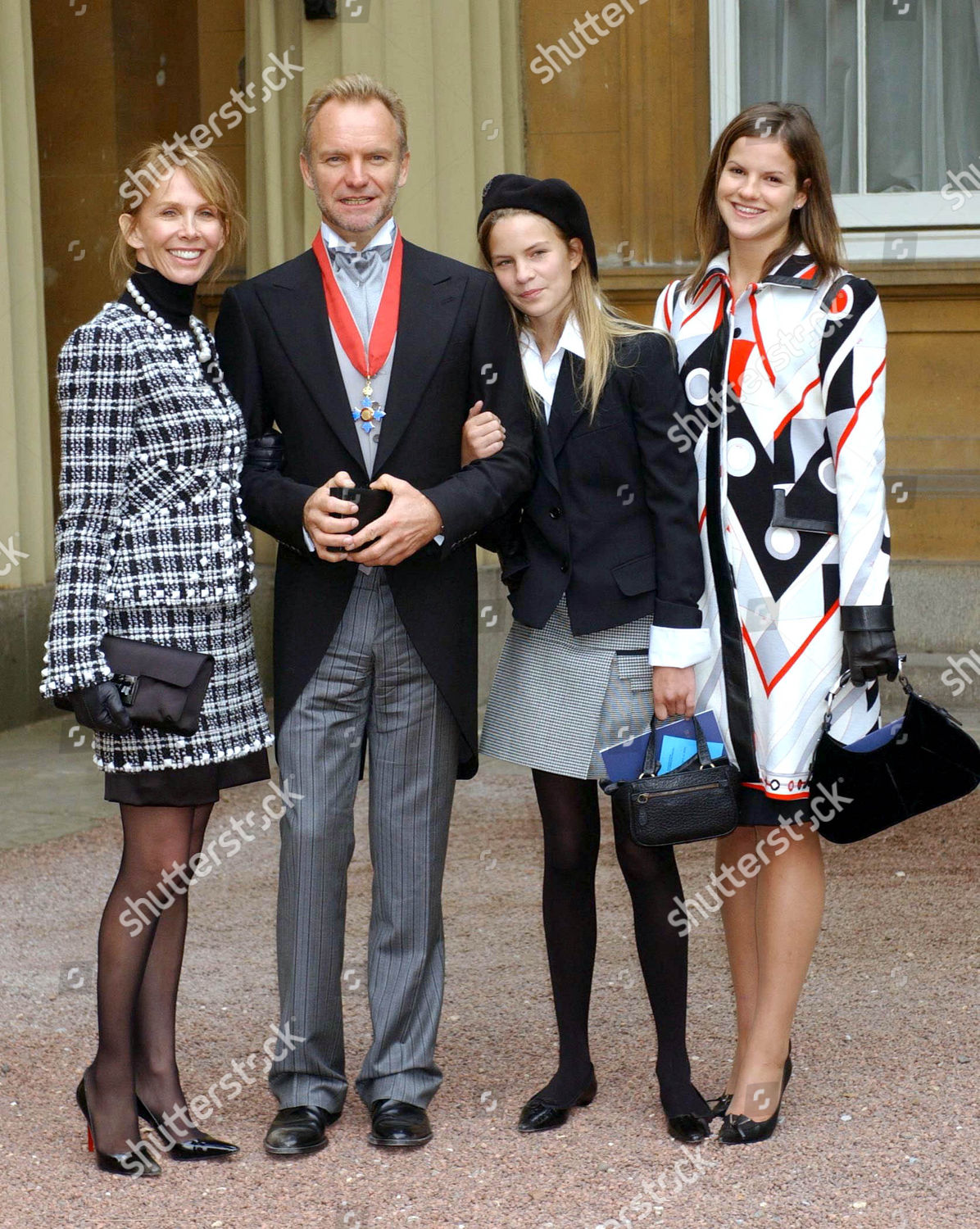 Sting Cbe His Wife Trudie Styler Editorial Stock Photo - Stock Image ...