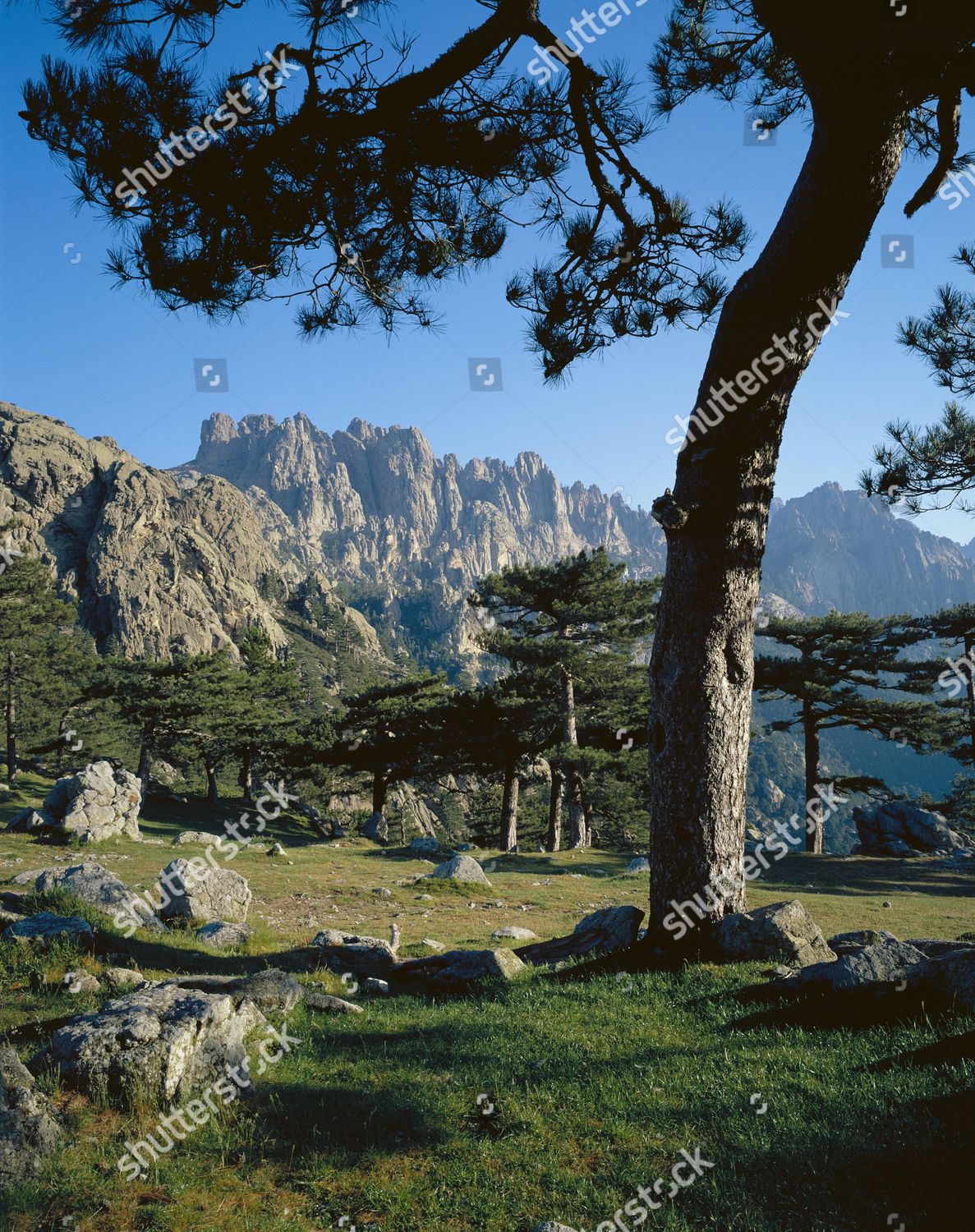 View Aiguilles De Bavella Rock Strewn Editorial Stock Photo - Stock ...