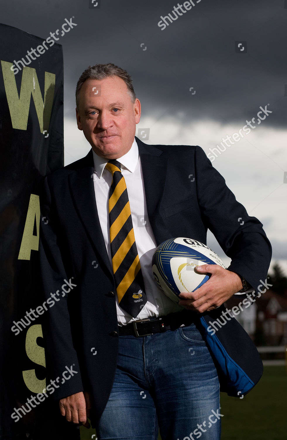 Wasps Owner Derek Richardson Editorial Stock Photo - Stock Image ...