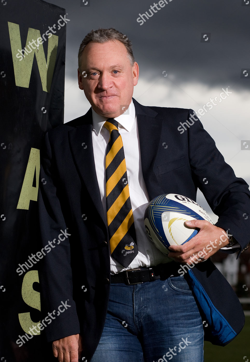 Wasps Owner Derek Richardson Editorial Stock Photo - Stock Image ...