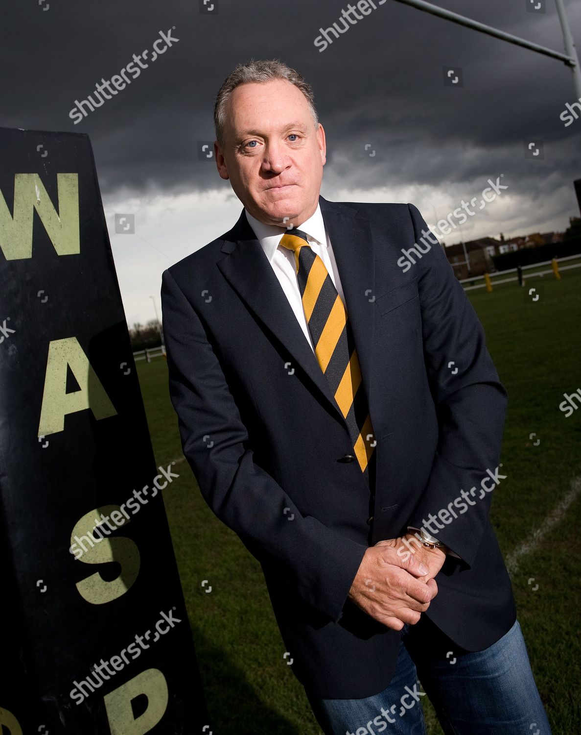 Wasps Owner Derek Richardson Editorial Stock Photo - Stock Image ...