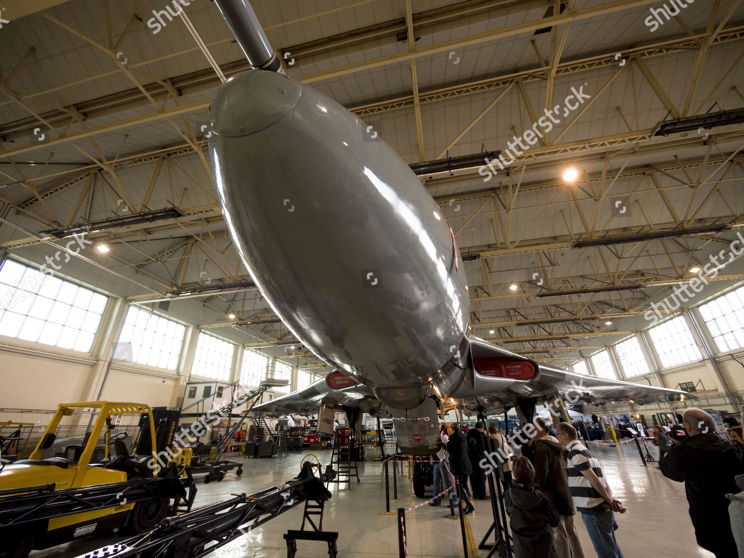 Exraf Vulcan Serial Number Xh558 Preserved Editorial Stock Photo ...