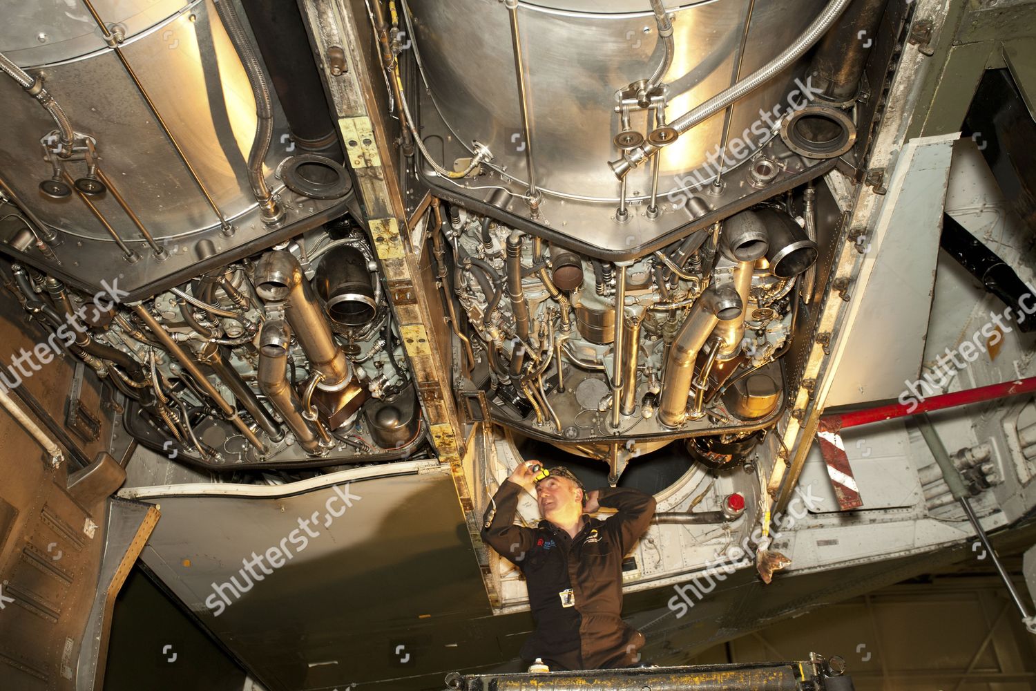 Olympus Engines Engine Bay Exraf Vulcan Editorial Stock Photo - Stock ...