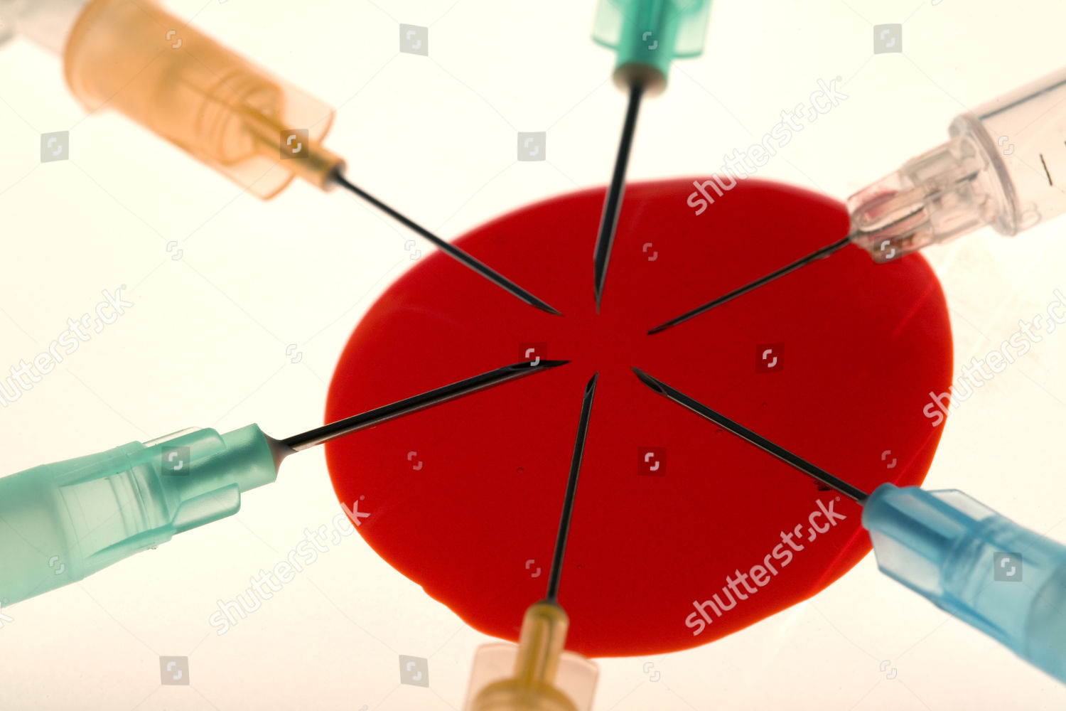 Selection Different Syringes All Different Sizes Editorial Stock Photo ...