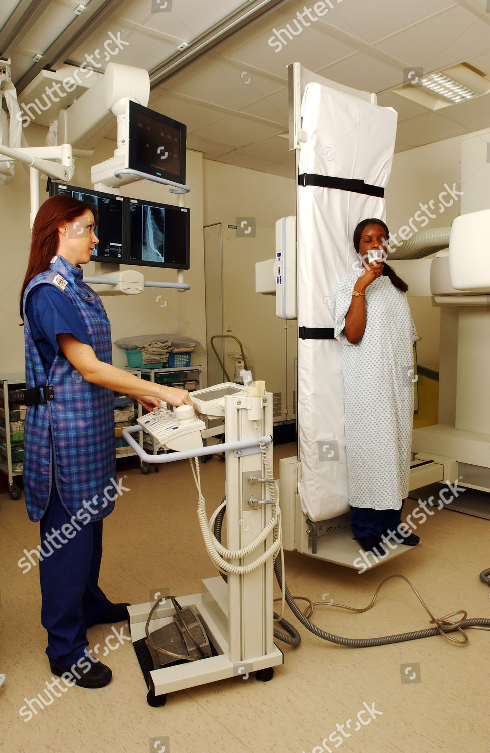 Barium Meal Procedure Which Radiographs Esophagus Editorial Stock Photo ...