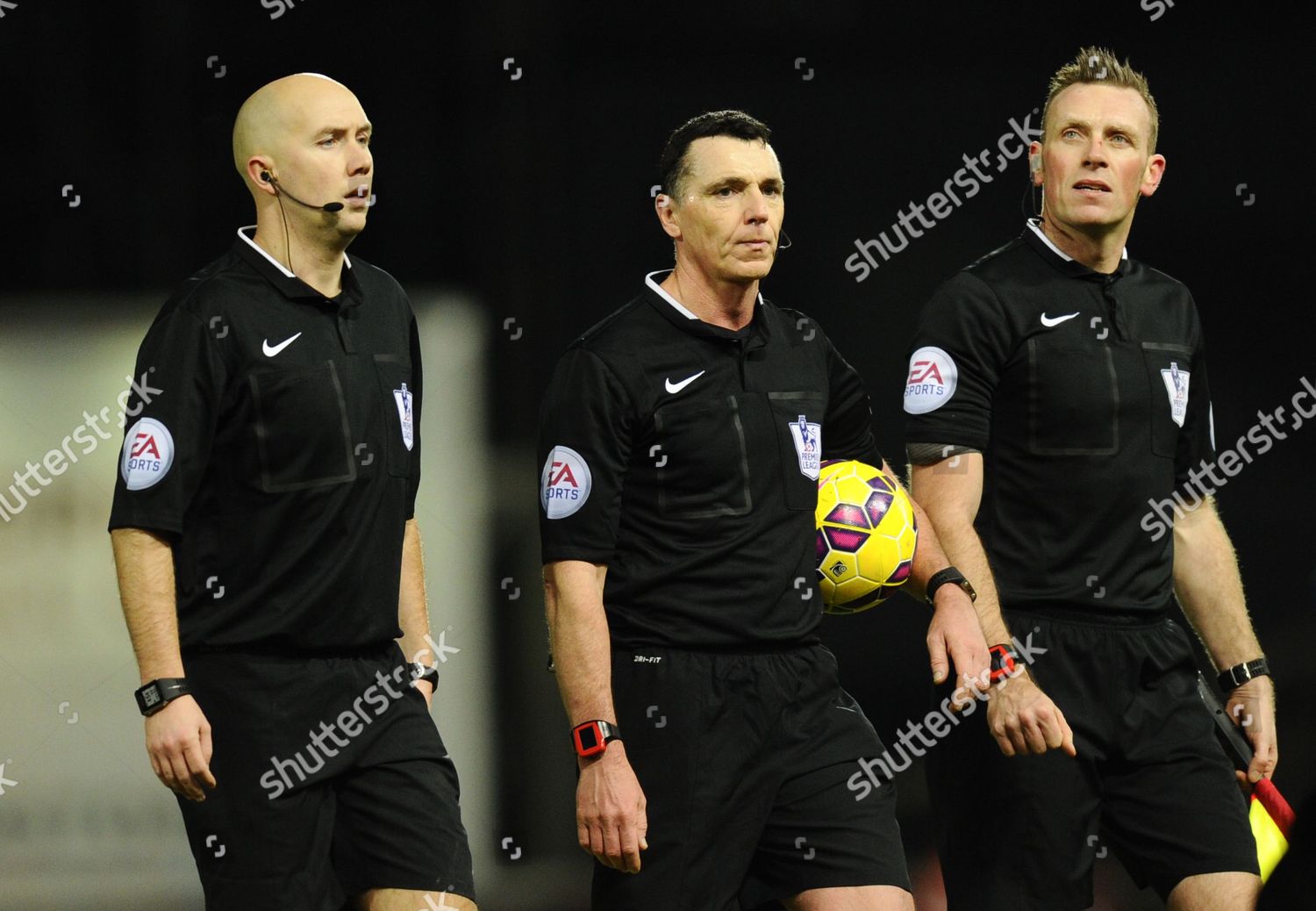 Referee Neil Swarbrick C His Assistants Editorial Stock Photo - Stock ...