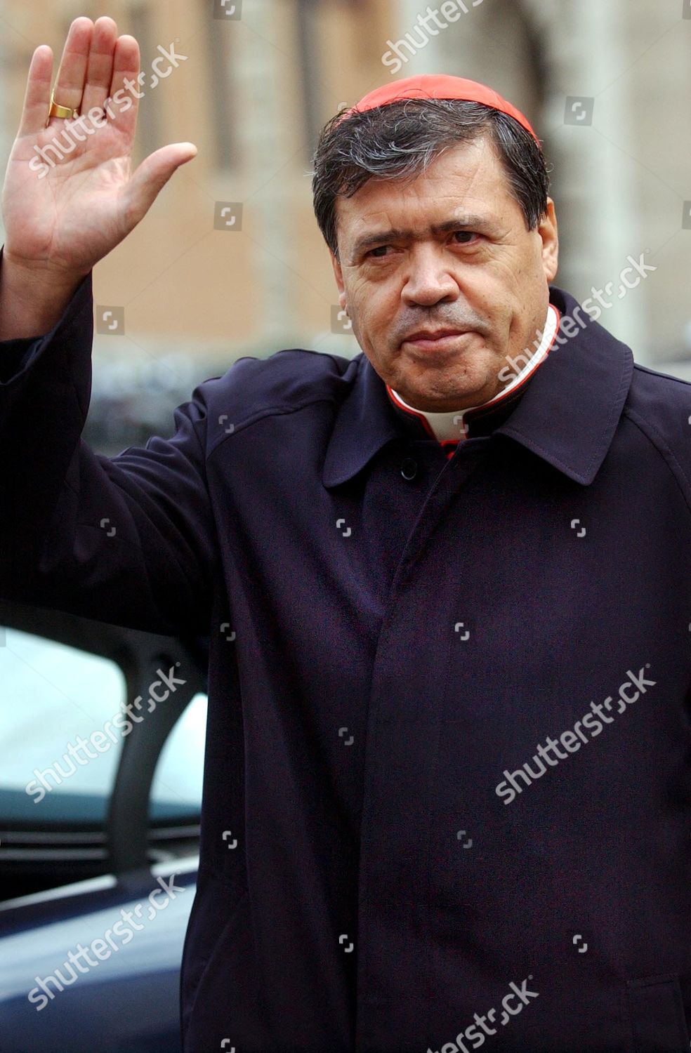 Cardinal Norberto Rivera Carrera Editorial Stock Photo - Stock Image ...