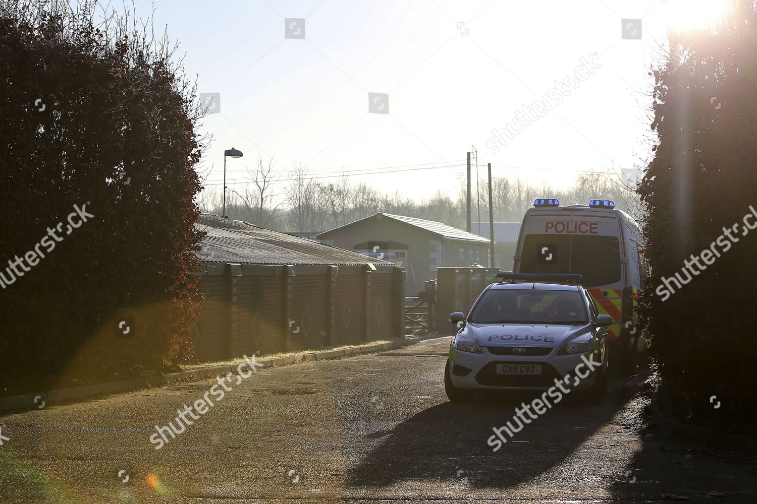 Emergency Vehicles Scene Editorial Stock Photo - Stock Image | Shutterstock