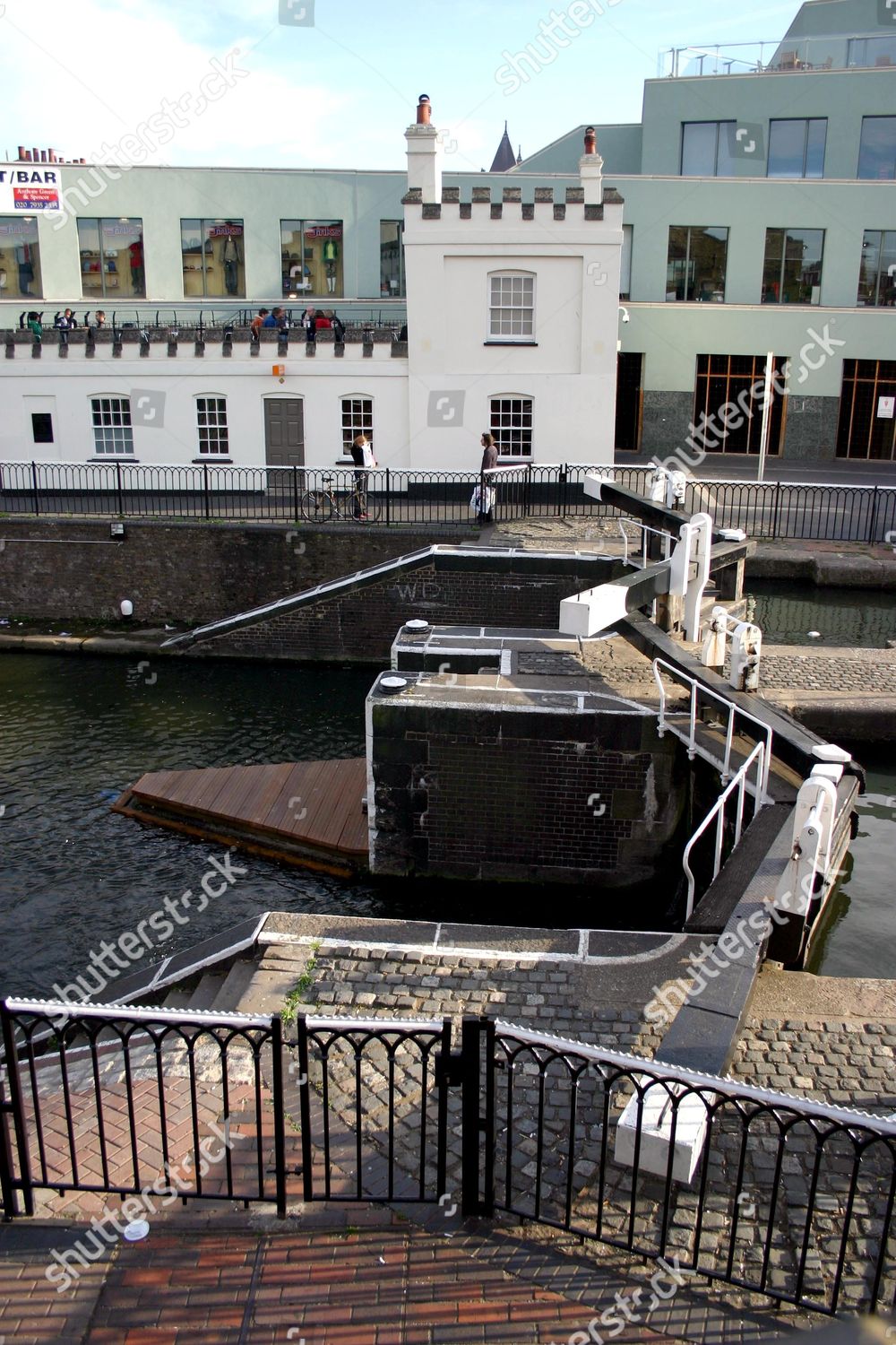Camden Town Lock Camden London Editorial Stock Photo - Stock Image ...