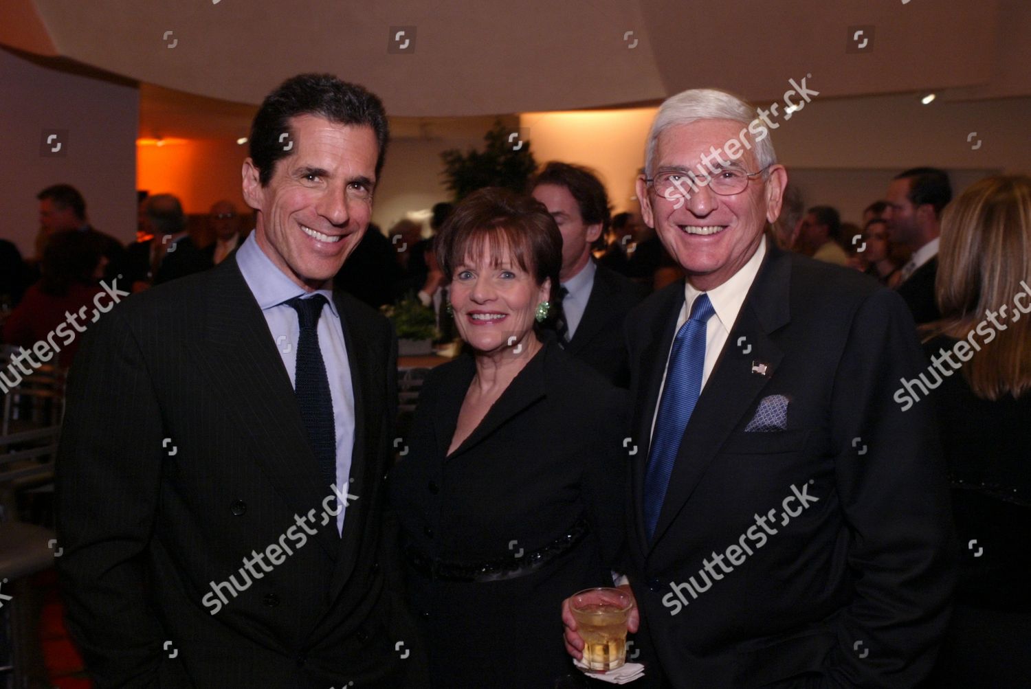 Peter Morton Edie Broad Eli Broad Editorial Stock Photo - Stock Image ...
