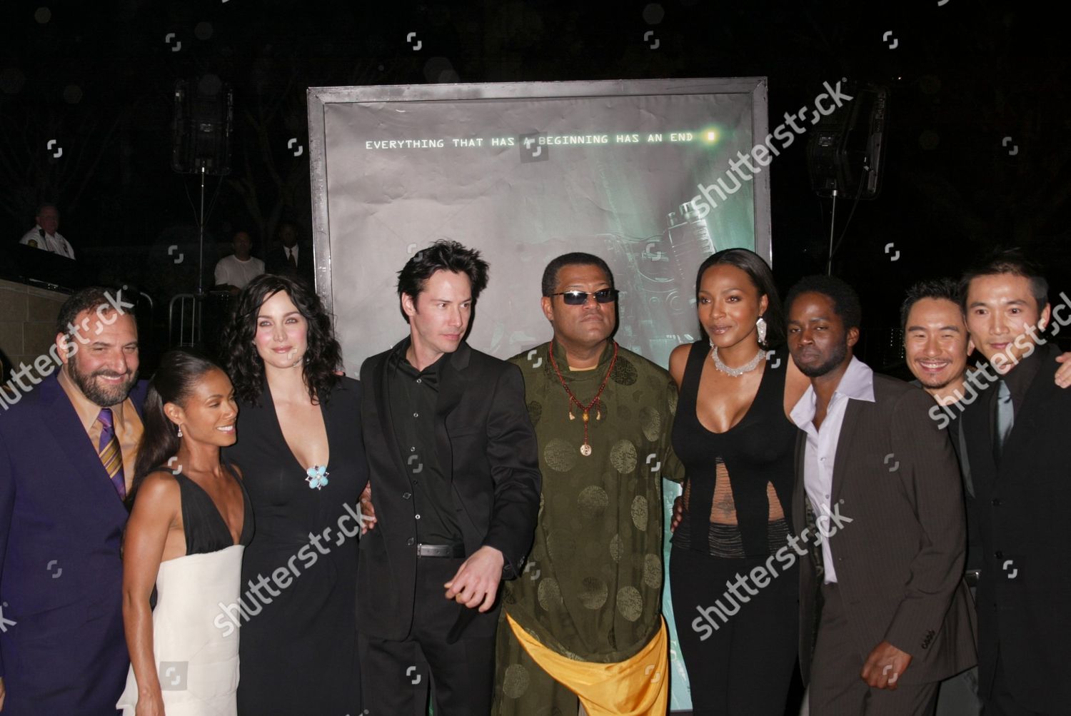 Matrix Revolutions Cast Joel Silver Editorial Stock Photo - Stock Image ...