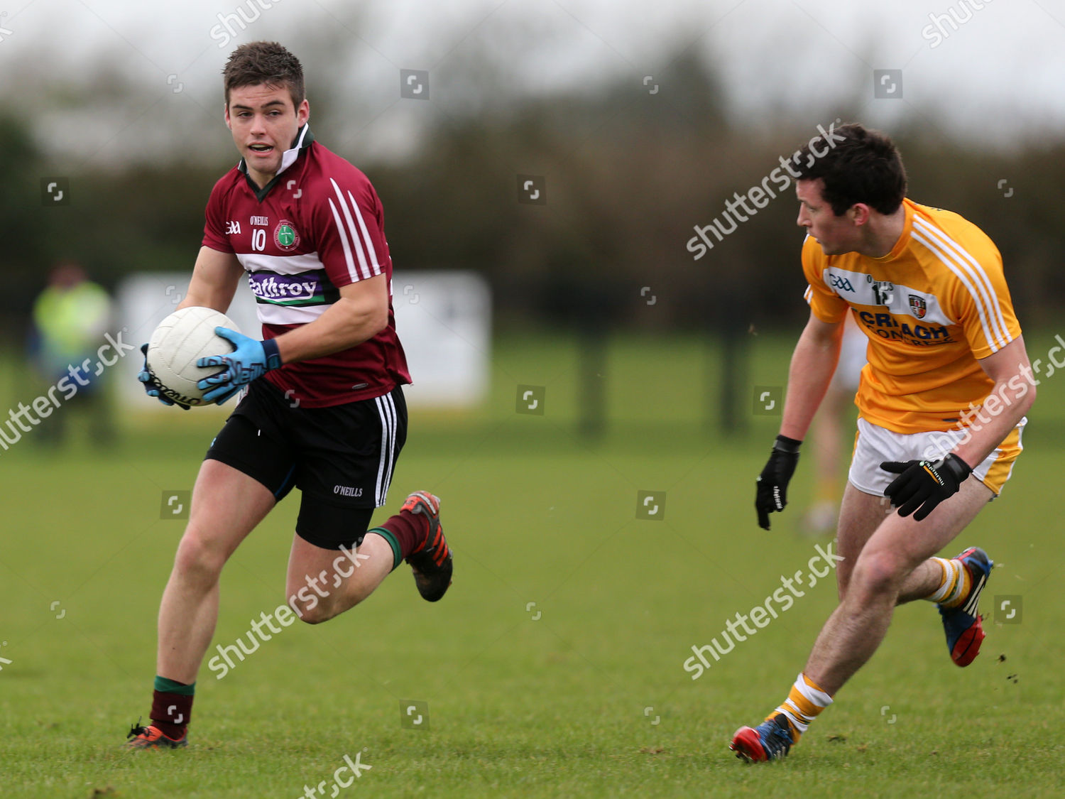 St Marys Paddy Mcbride Action Against Editorial Stock Photo - Stock ...