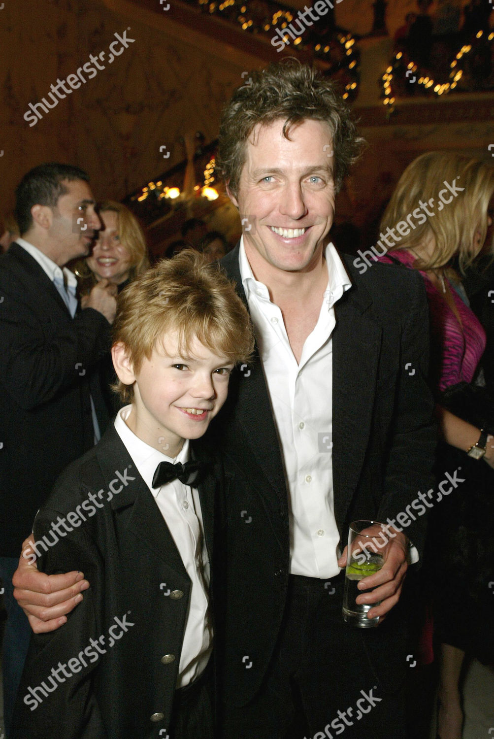 Thomas Sangster Hugh Grant Editorial Stock Photo - Stock Image ...