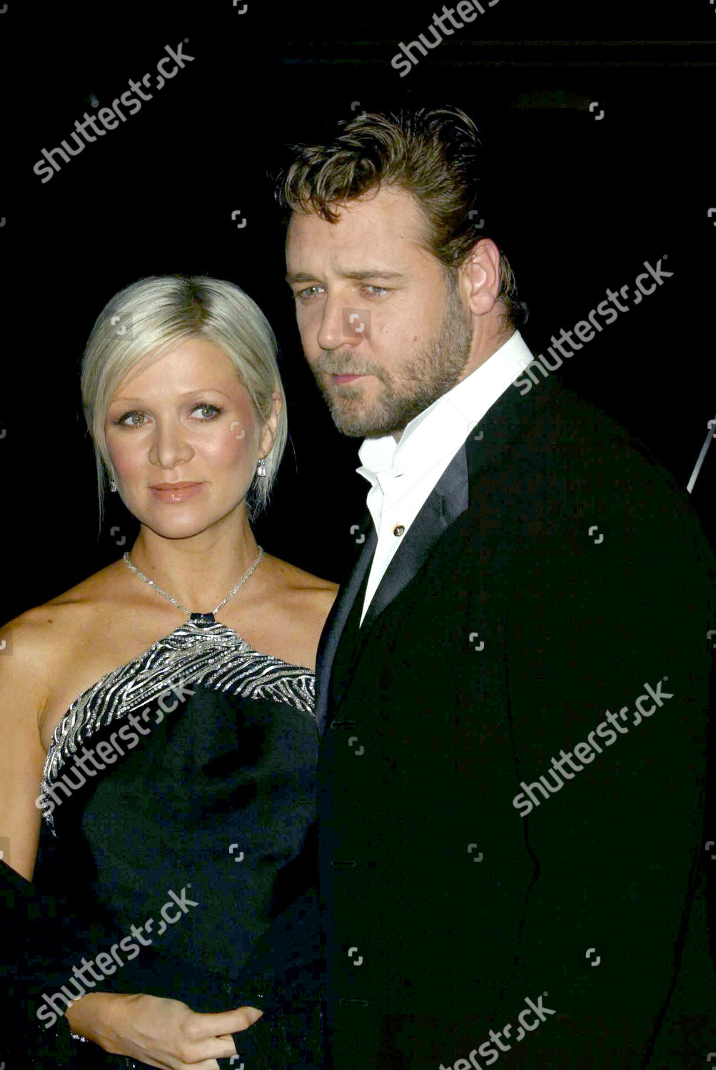 Russell Crowe Wife Danielle Spencer Editorial Stock Photo - Stock Image ...