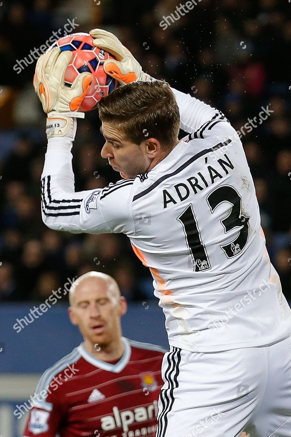 Adrian West Ham Makes Save Editorial Stock Photo - Stock Image | Shutterstock