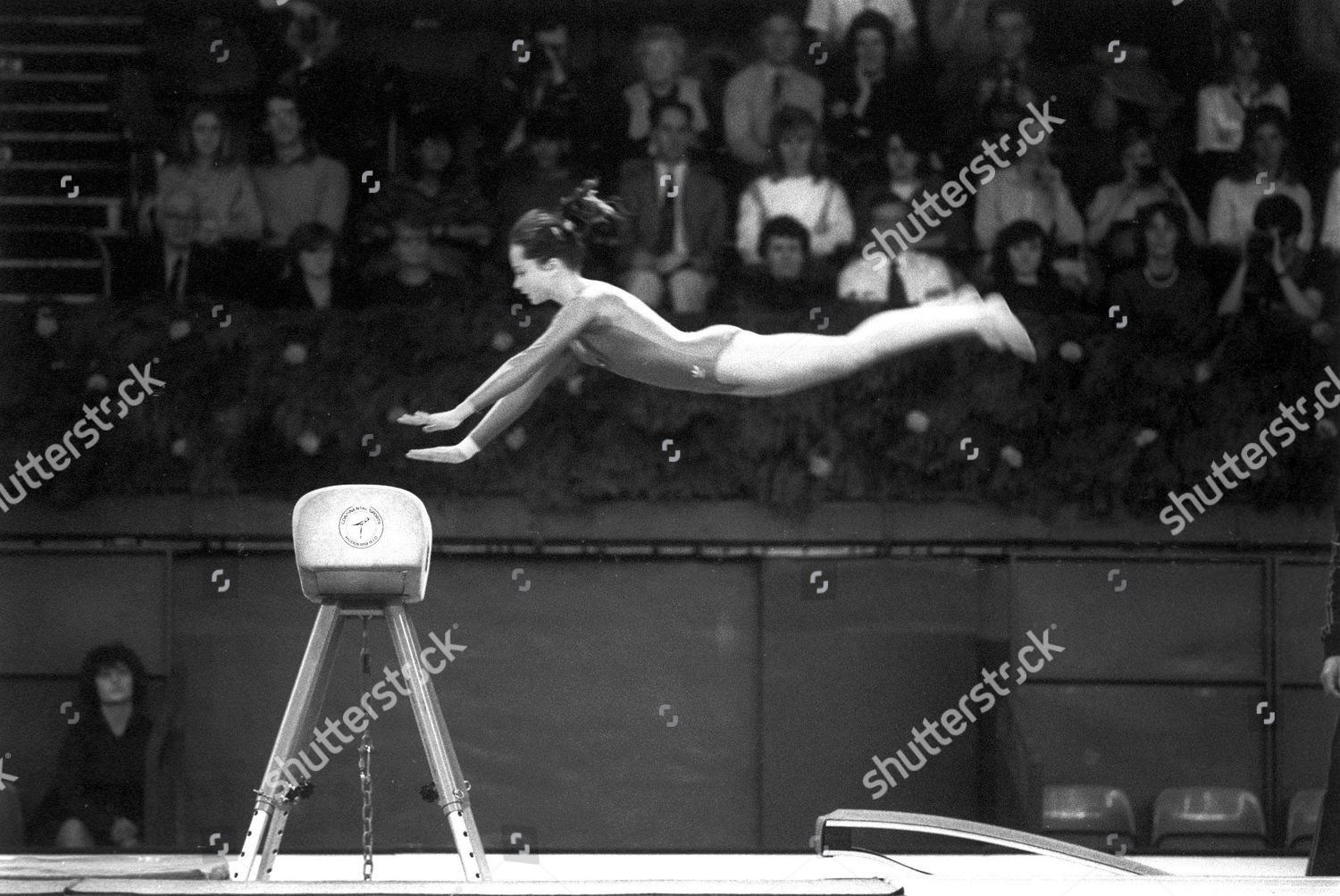 Gymnast Vaulting Horse Editorial Stock Photo - Stock Image | Shutterstock