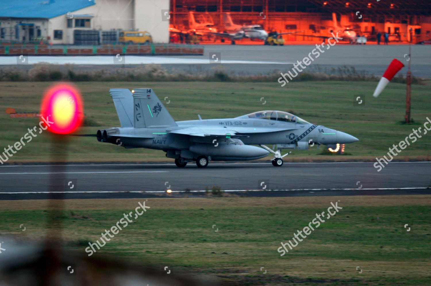 Fa18f Super Hornet Assigned Diamondbacks Strike Editorial Stock Photo ...