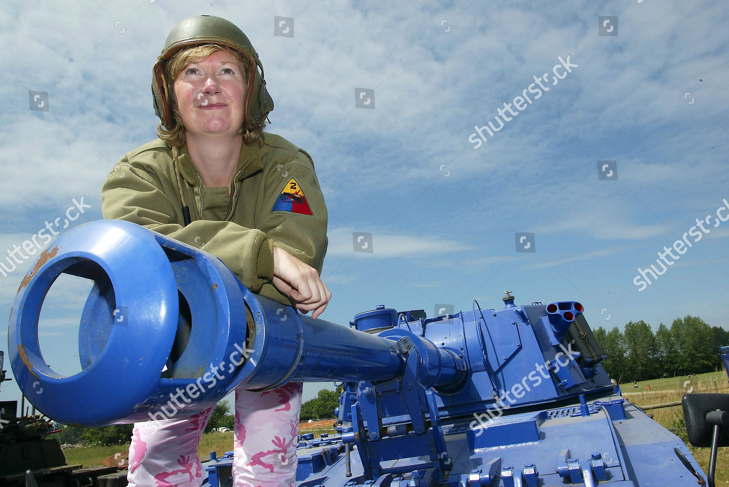 FIONA POLLARD ONE HER TANKS Editorial Stock Photo - Stock Image ...