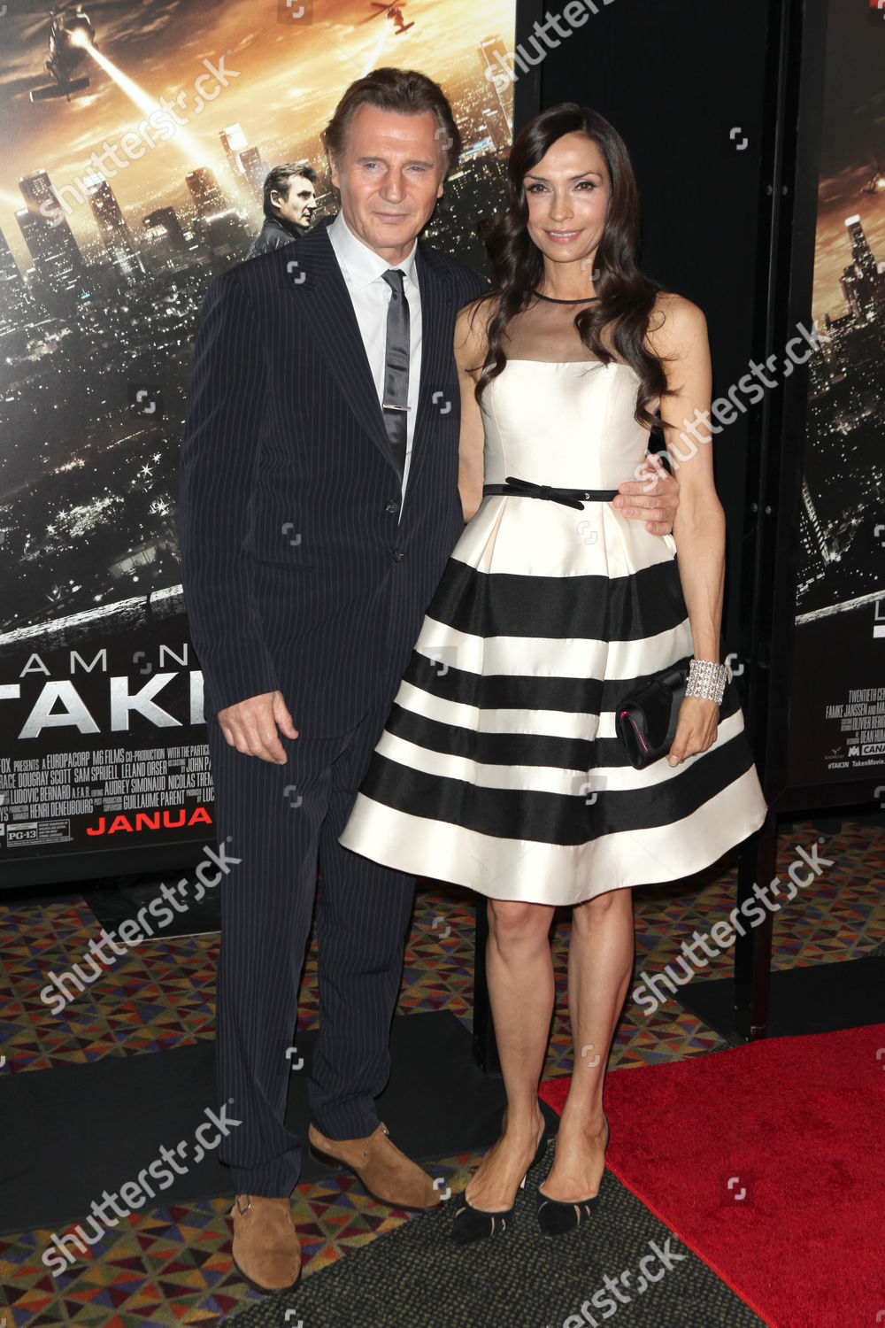 Liam Neeson Famke Janssen Editorial Stock Photo - Stock Image ...