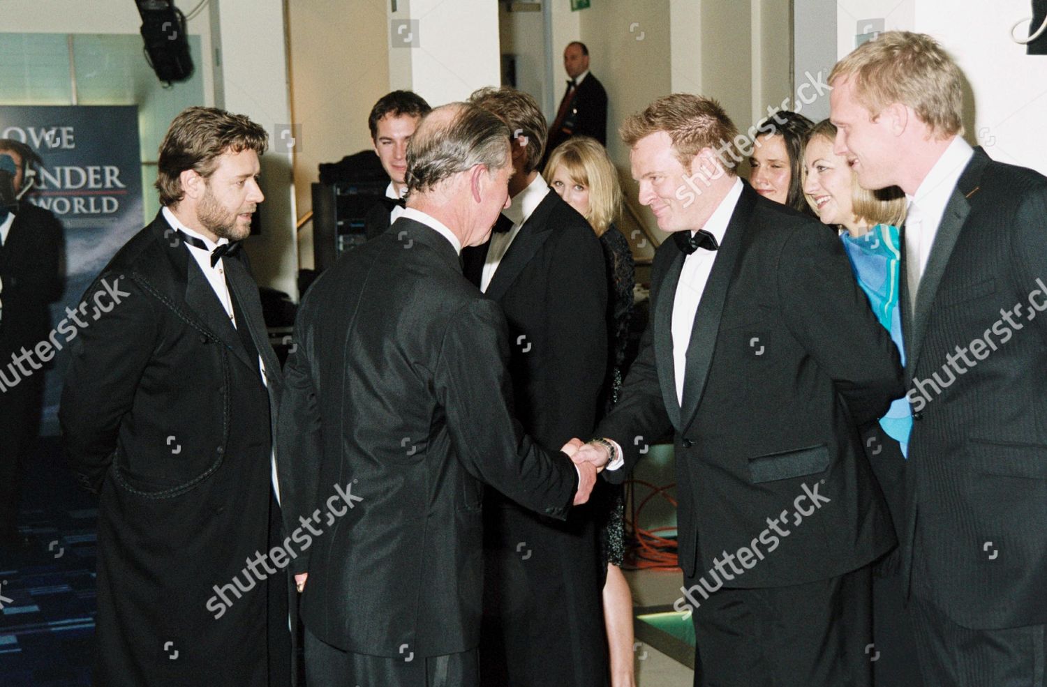 Prince Charles Russell Crowe Chris Larkin Editorial Stock Photo - Stock ...