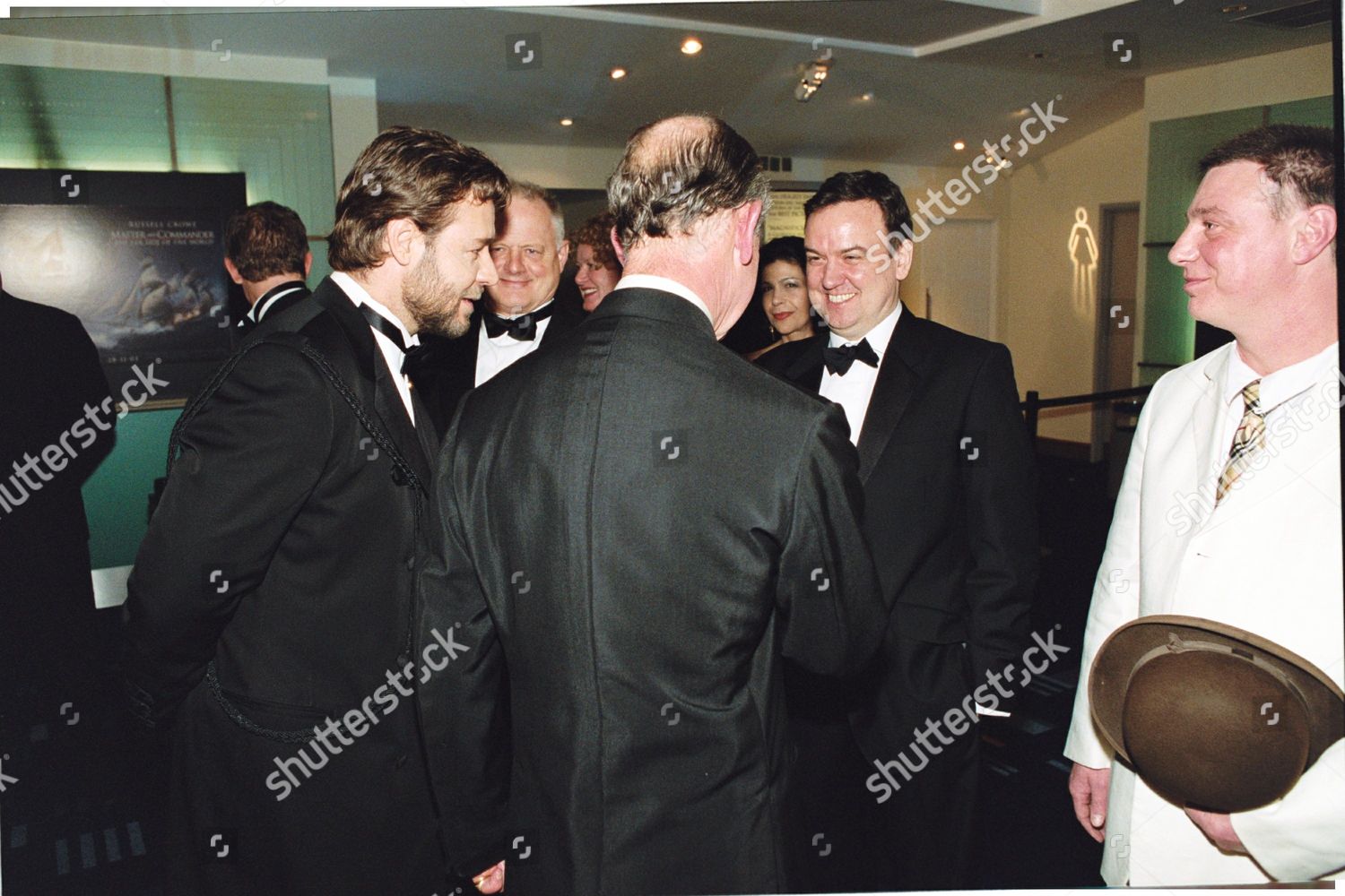 Prince Charles Russell Crowe Ian Mercer Editorial Stock Photo - Stock ...