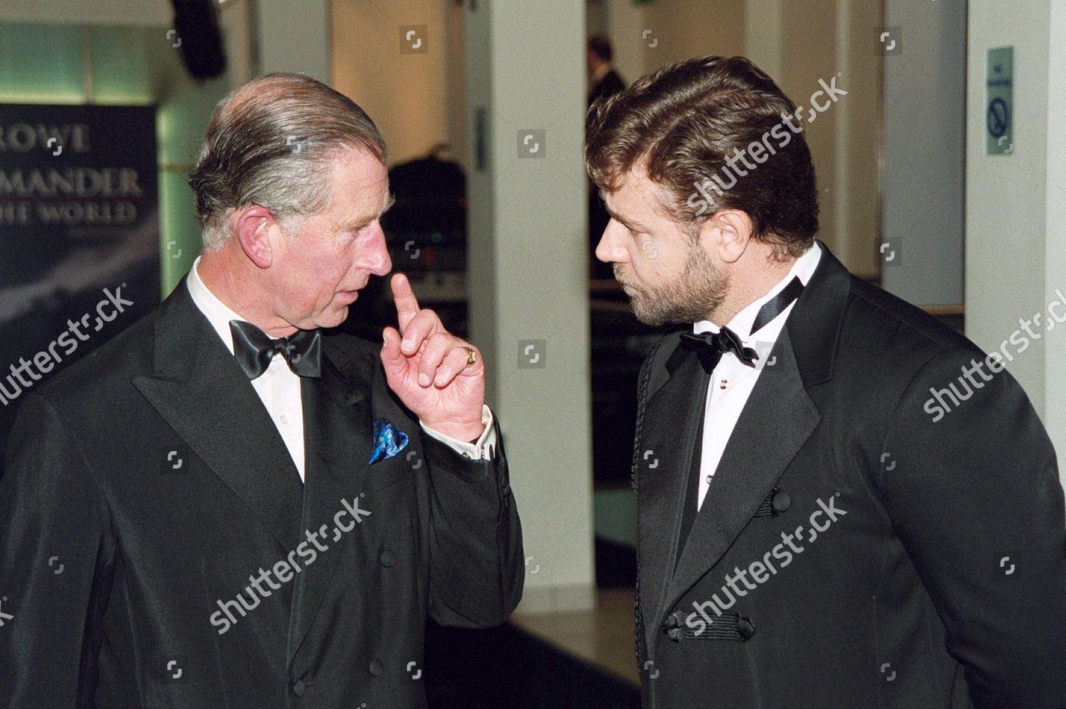 Prince Charles Russell Crowe Editorial Stock Photo - Stock Image ...