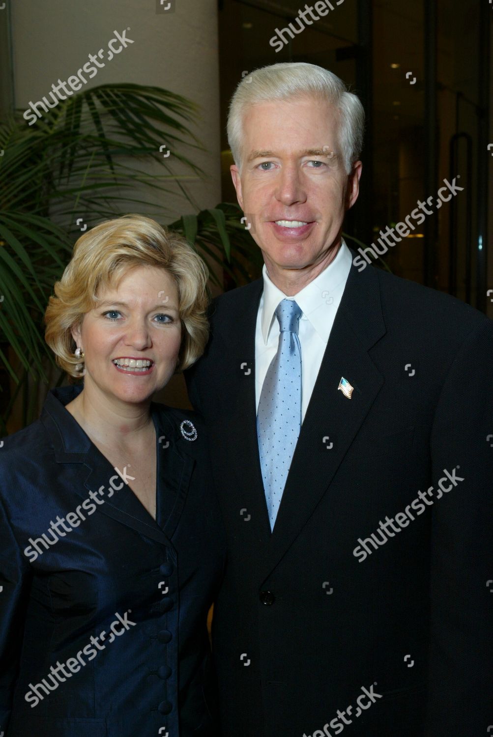 Gov Gray Davis Sharon Davis Editorial Stock Photo - Stock Image ...