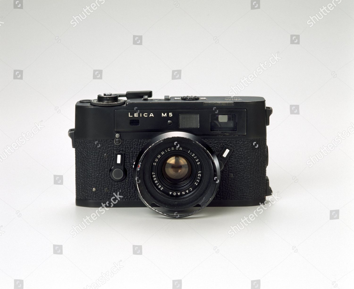 Leica M5 Rangefinder Camera Editorial Stock Photo - Stock Image ...