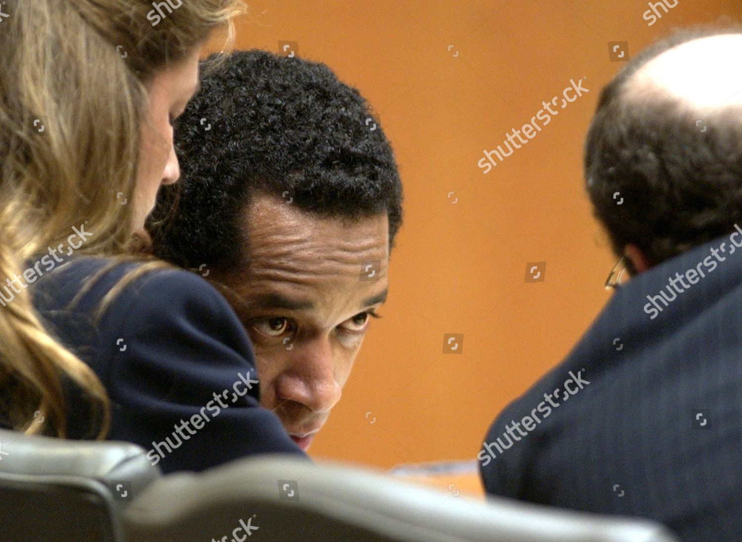Convicted Sniper John Allen Muhammad Center Editorial Stock Photo ...