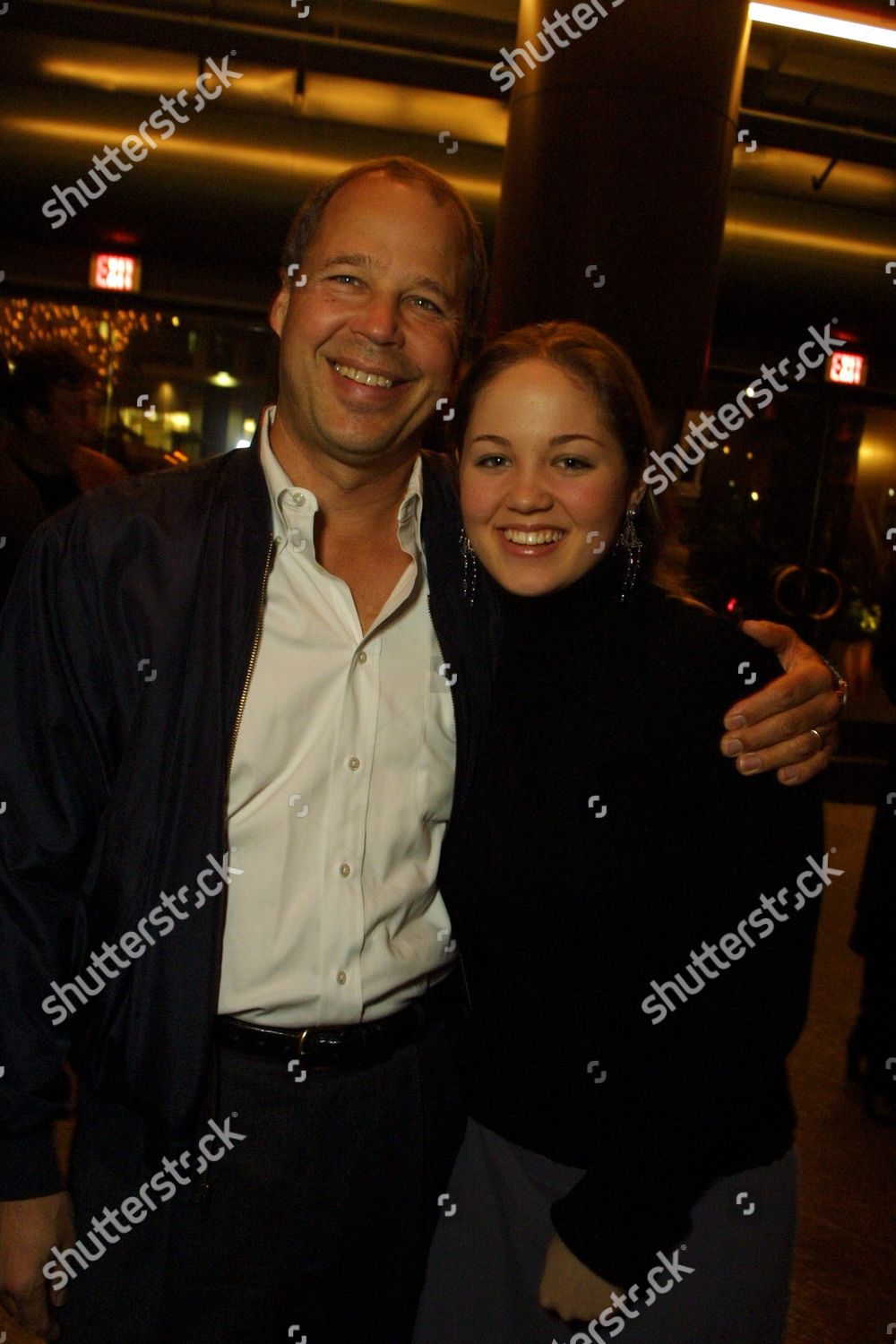 Erika Christensen Her Father Steve Editorial Stock Photo - Stock Image ...