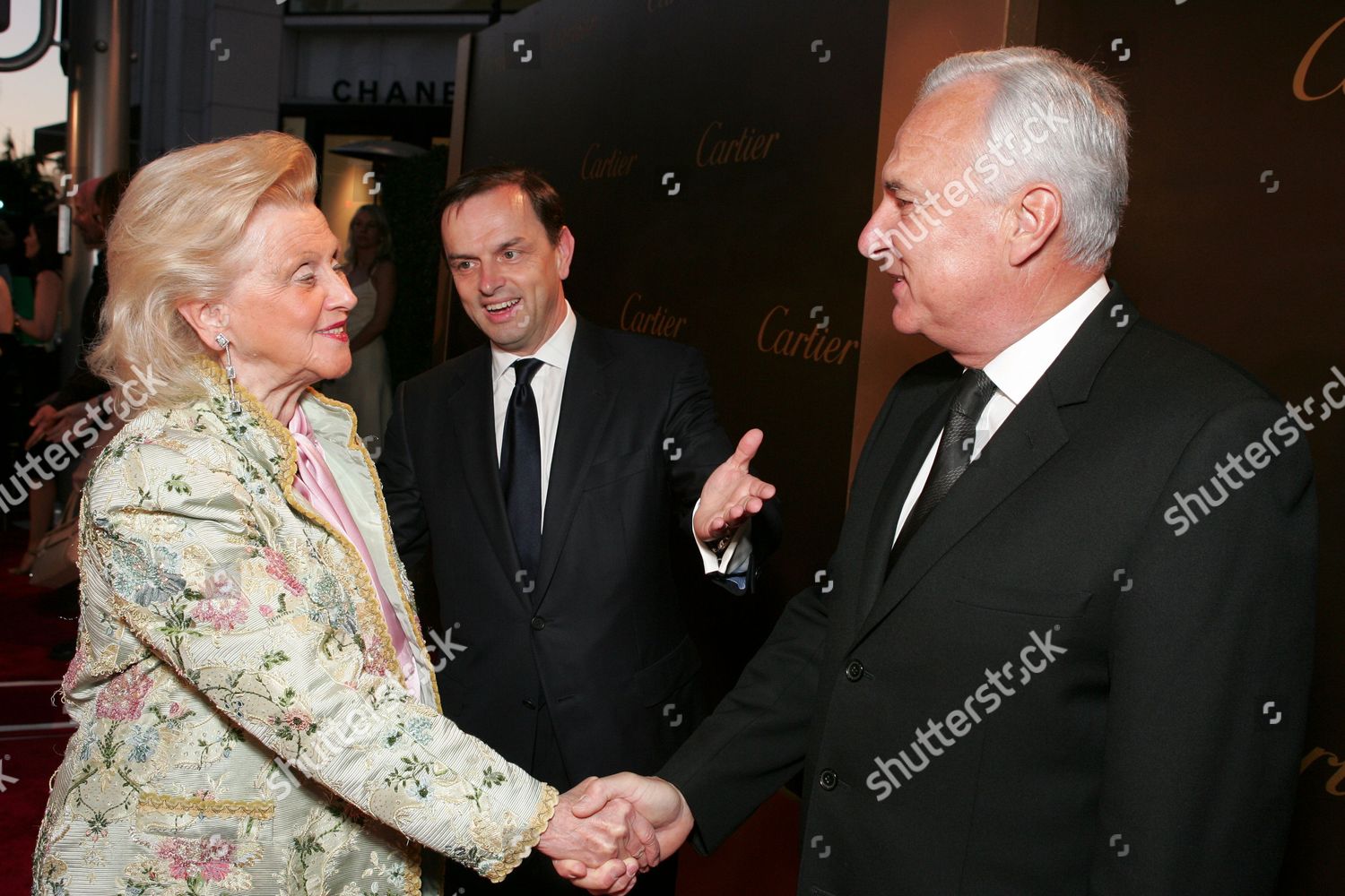 Barbara Davis Stanislas De Quercize Bernard Editorial Stock Photo ...