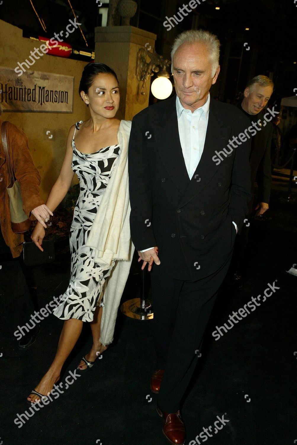 Terence Stamp Wife Elizabeth O Rourke Editorial Stock Photo - Stock ...