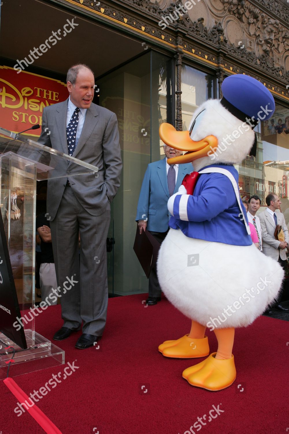 Michael Eisner Donald Duck Editorial Stock Photo - Stock Image ...