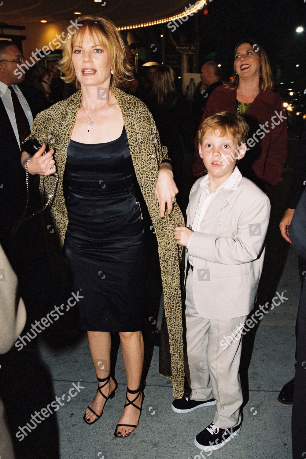 Marg Helgenberger Son Hugh Rosenberg Editorial Stock Photo - Stock ...