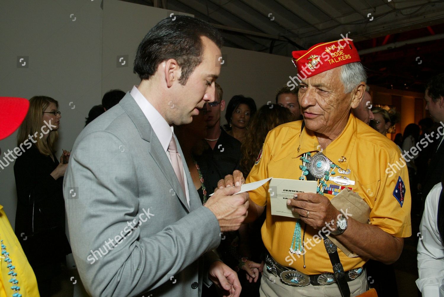 Nicolas Cage Original Codetalker Roy Hawthorne Editorial Stock Photo ...