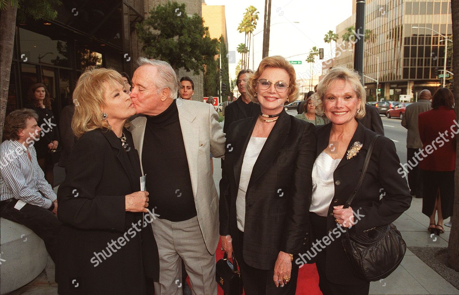 Angie Dickinson Jack Lemmon Barbara Sinatra Editorial Stock Photo ...