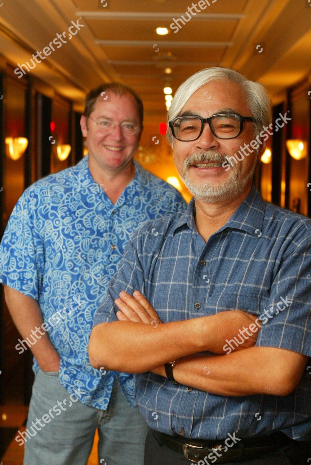 John Lasseter Hayao Miyazaki Editorial Stock Photo - Stock Image ...