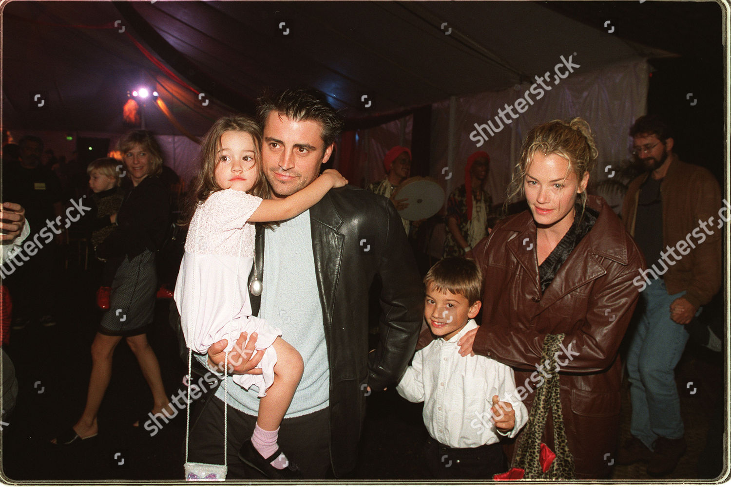 Matt Leblanc Melissa Mcknight Melissas Children Editorial Stock Photo ...