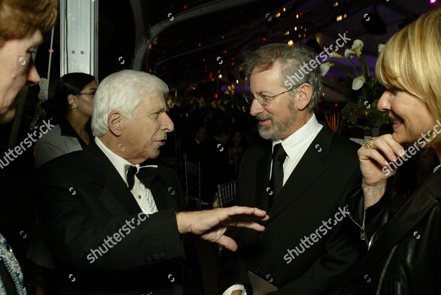 Elmer Bernstein Steven Spielberg Kate Capshaw Editorial Stock Photo ...