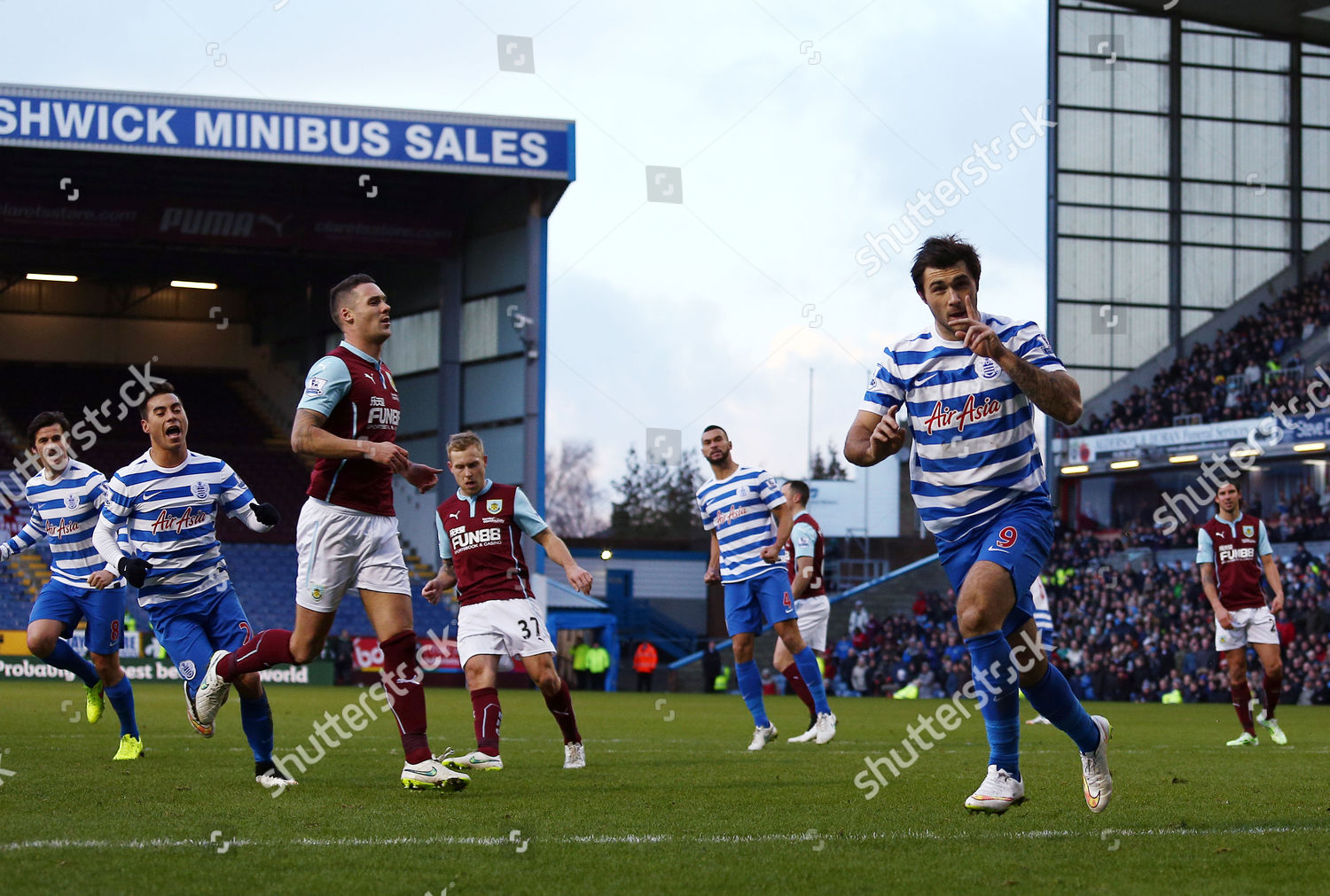 Charlie Austin Qpr Celebrates Scoring His Editorial Stock Photo - Stock ...