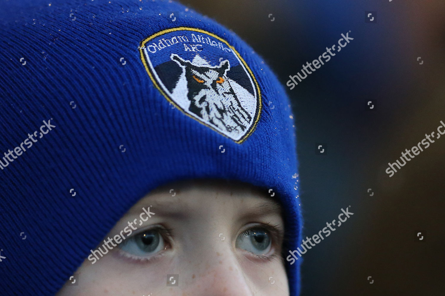 Oldham Athletic Badge On Hat Young Editorial Stock Photo - Stock Image ...