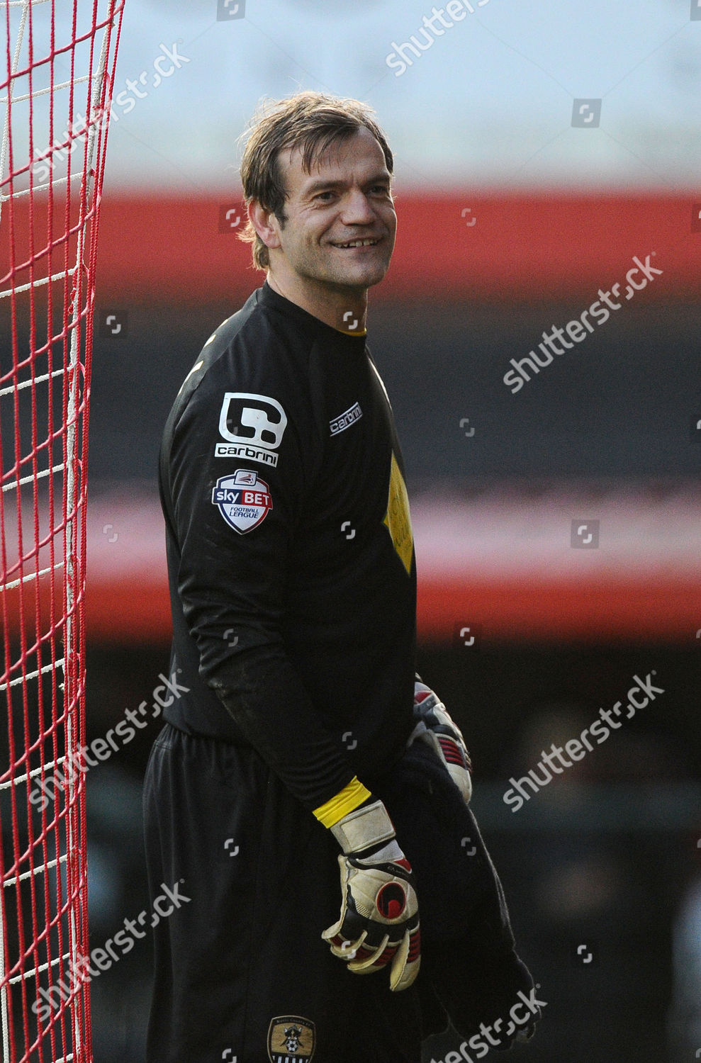 Notts Countys Roy Carroll Editorial Stock Photo - Stock Image ...